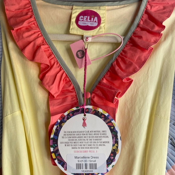 CeliaB | Dresses | Celia B Colorful Ruffled Maxi Dress | Poshmark
